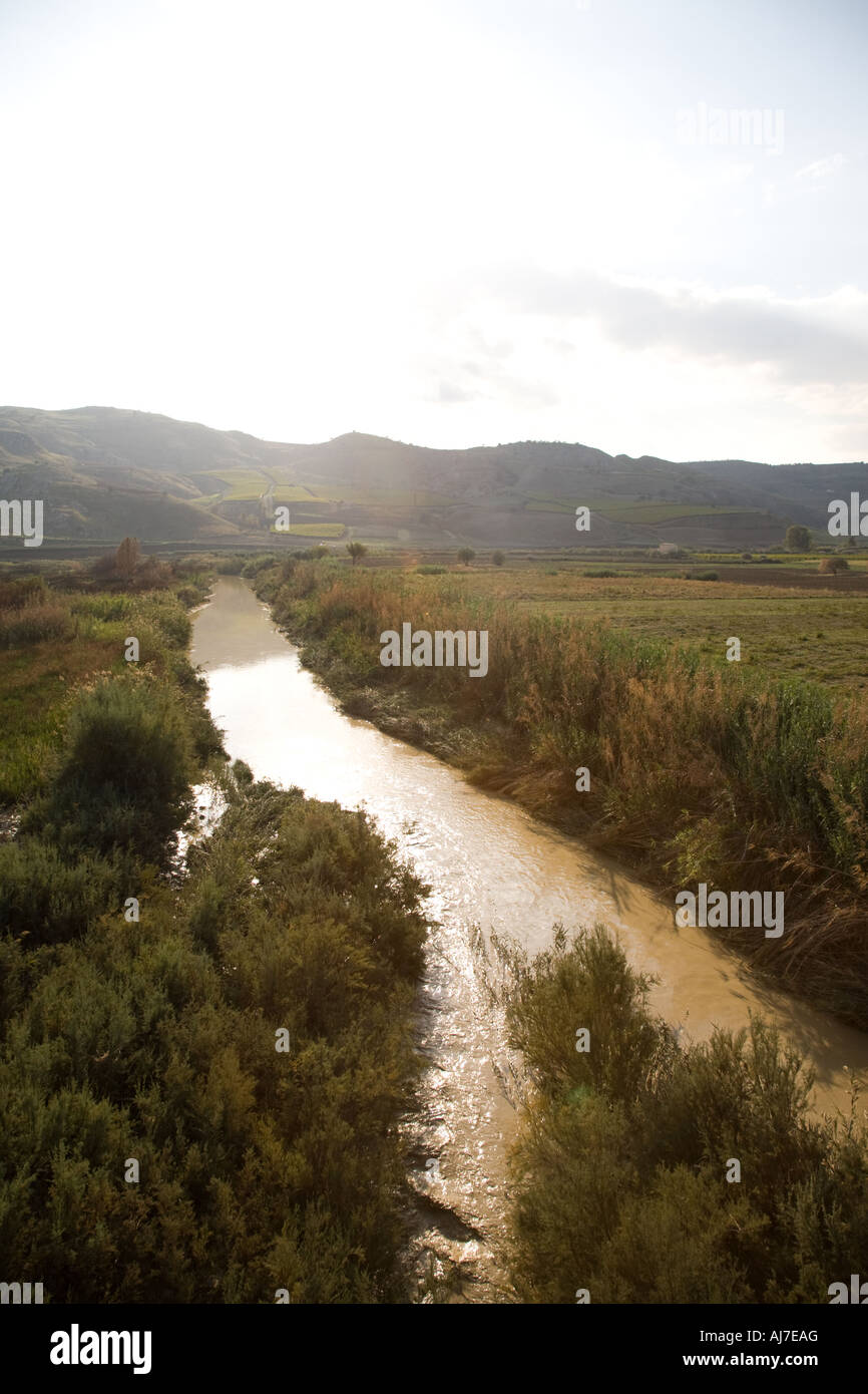 River Salso near Ravanusa, Sicily, Italy Stock Photo - Alamy