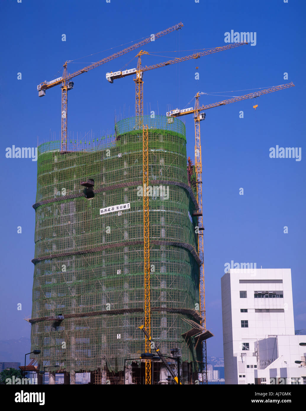 Building construction Hong Kong China Stock Photo - Alamy