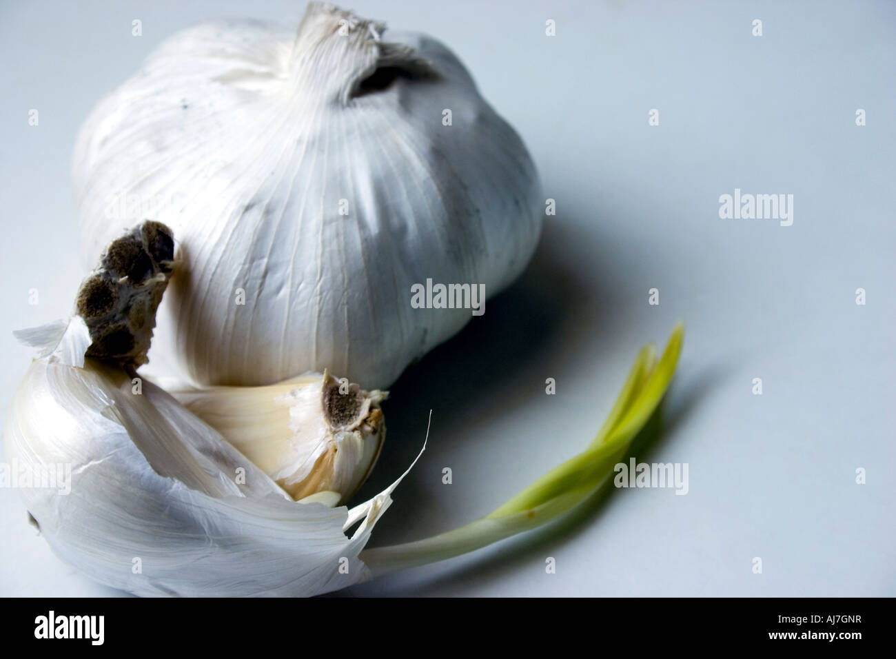garlic spices food Stock Photo - Alamy