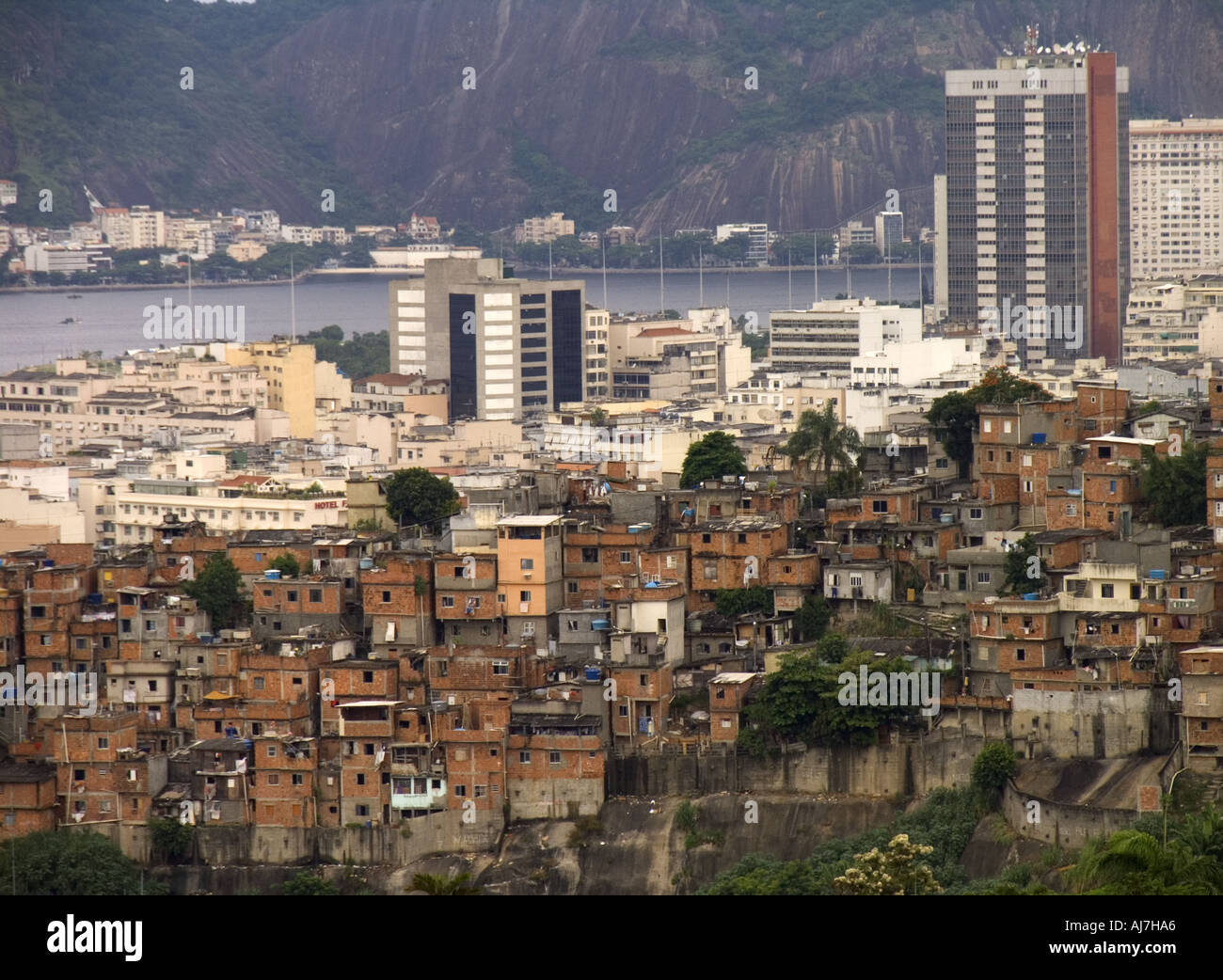 City view of Santa Teresa, Rio de Janeiro, Brazil, South America Stock ...