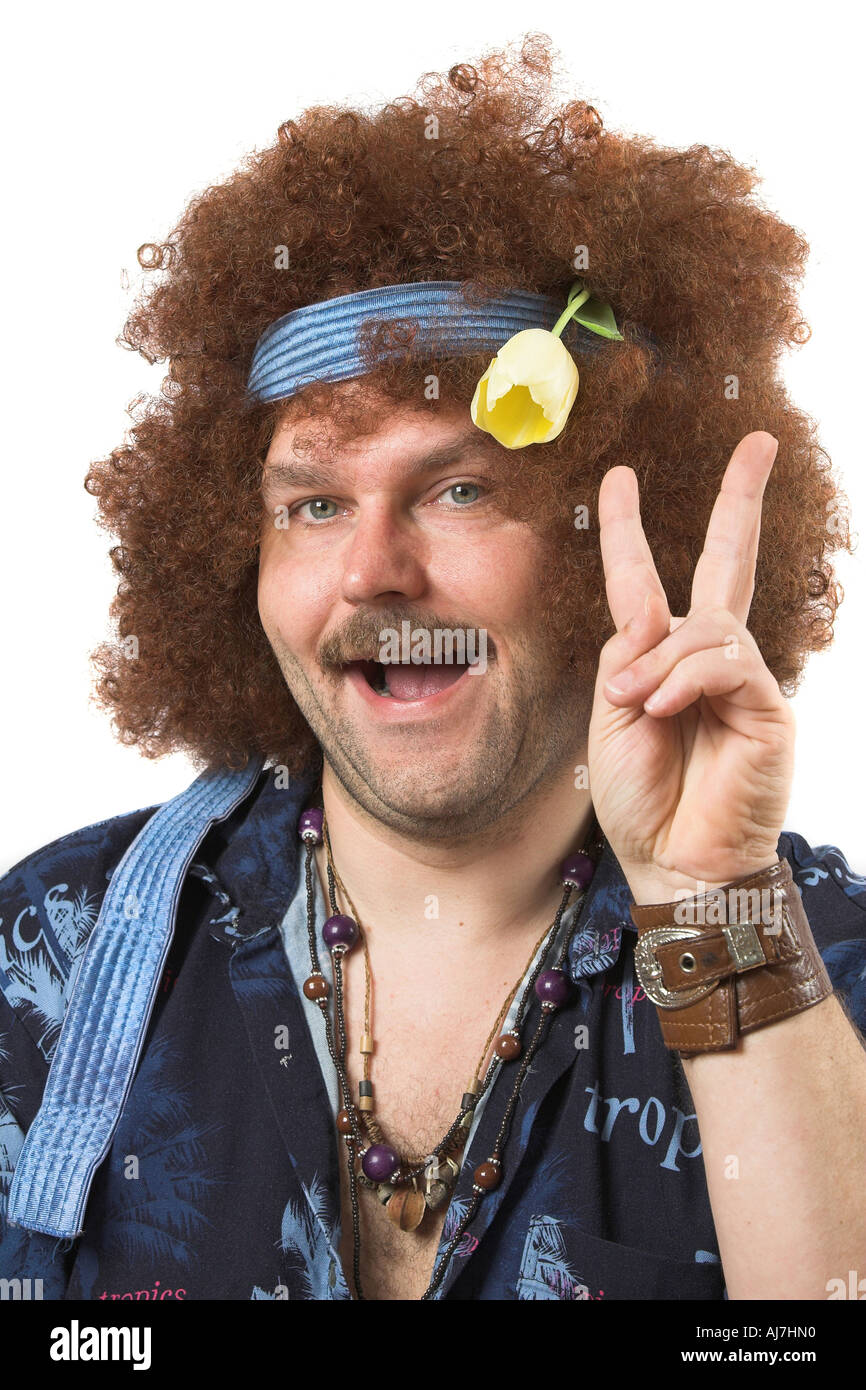 People making a peace sign hi-res stock photography and images - Alamy