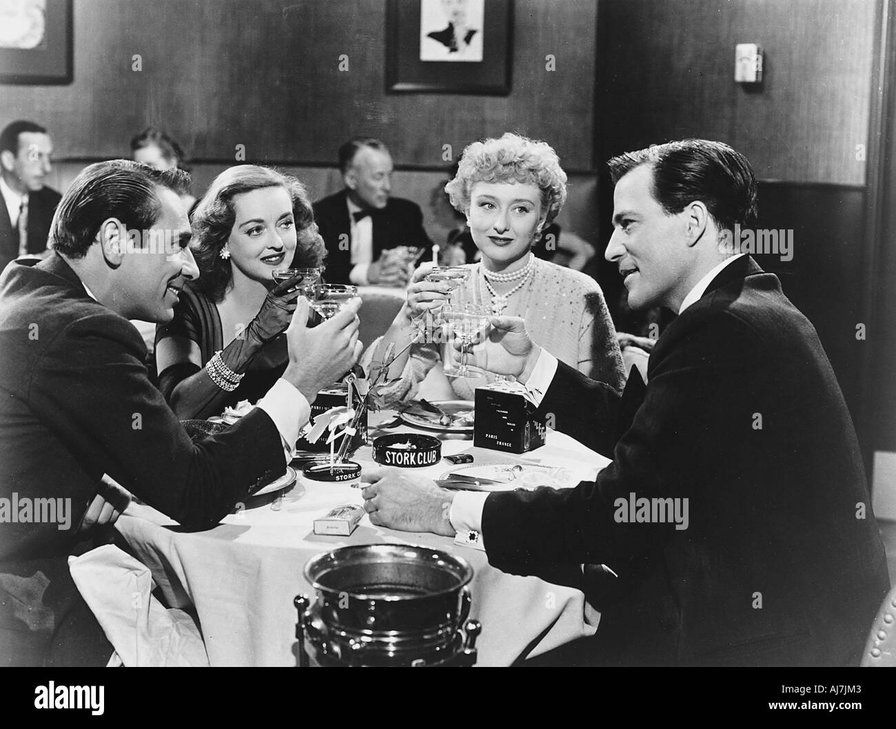 Scene from 'All About Eve', Twentieth Century Fox film, 1950. Artist ...