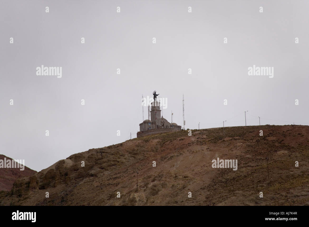 Cerro Rico mountain above Potosi in Bolivia Stock Photo - Alamy