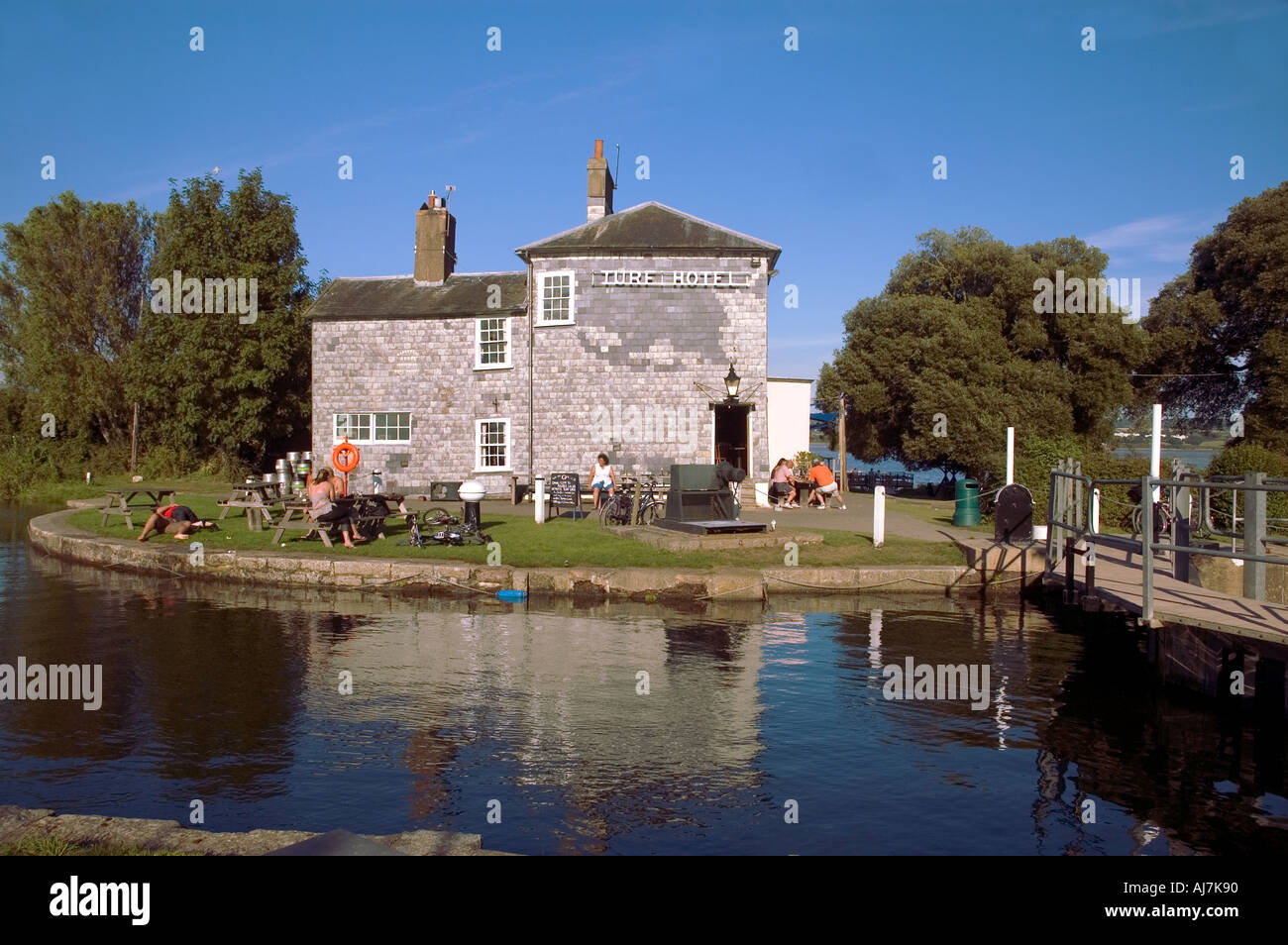 Turf Hotel, Exeter, Devon, UK Stock Photo - Alamy