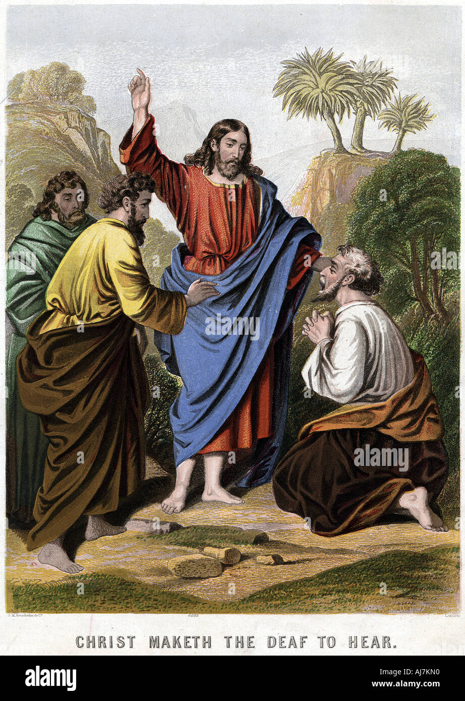 Christ miracle deaf hi-res stock photography and images - Alamy