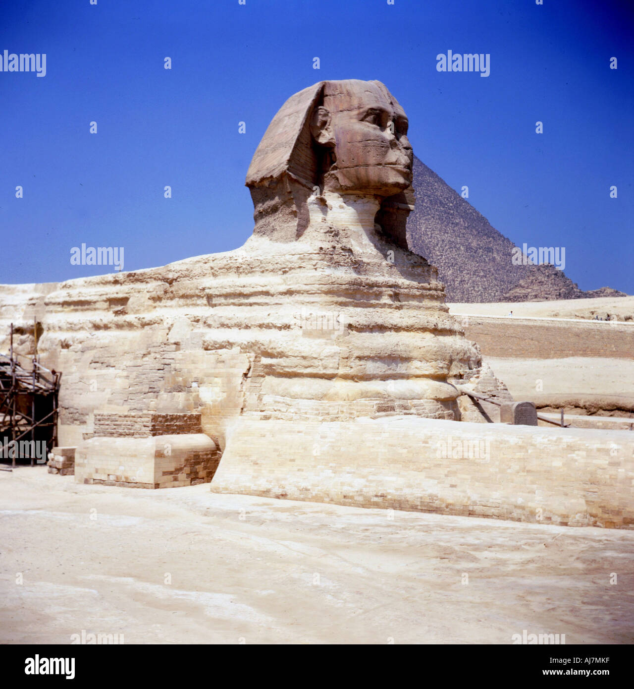 The Great Sphinx at Giza, Ancient Egyptian, c2550 BC. Artist: Unknown ...