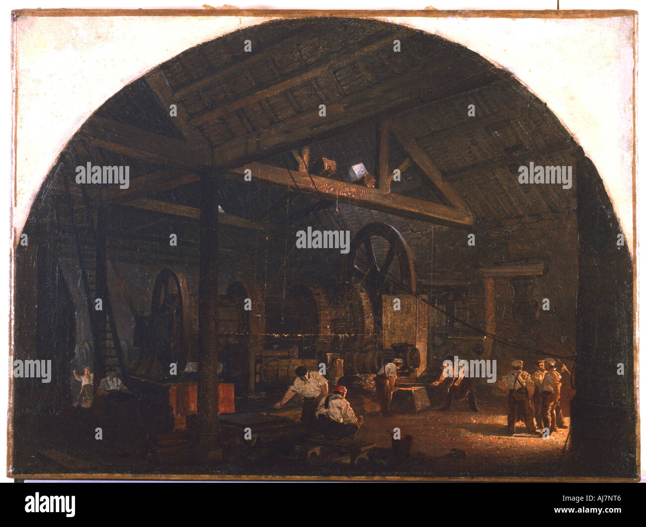 'The Tilt Forge', c1845-1866. Artist: Godfrey Sykes Stock Photo - Alamy