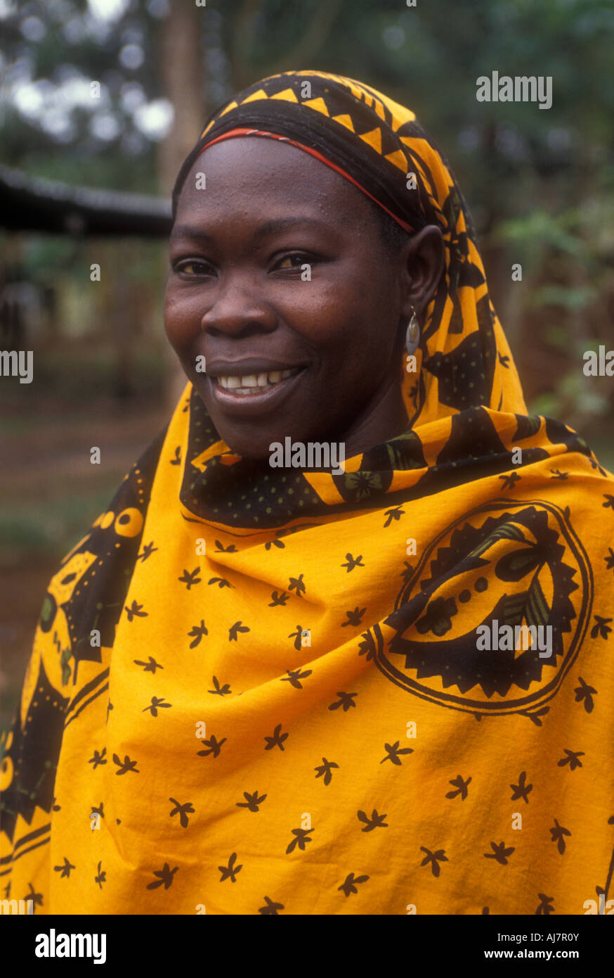 Muslim woman in Tanzania Stock Photo - Alamy