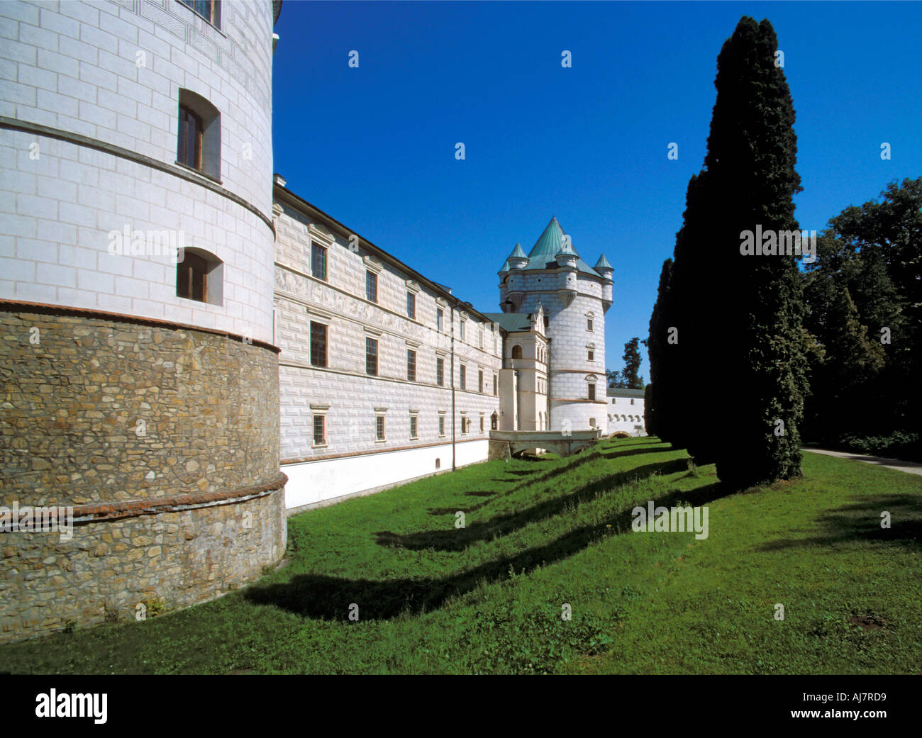Krasiczyn Castle of Poland Build 1580 1633 by Krasicki family Stock ...