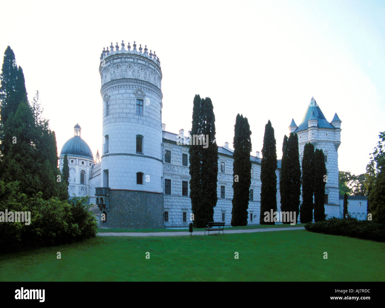 Krasiczyn Castle of Poland Build 1580 1633 by Krasicki family Stock ...