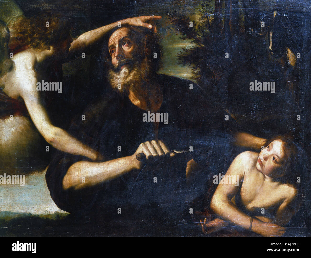 'The Sacrifice of Isaac', early 17th century. Artist: Giuseppe ...