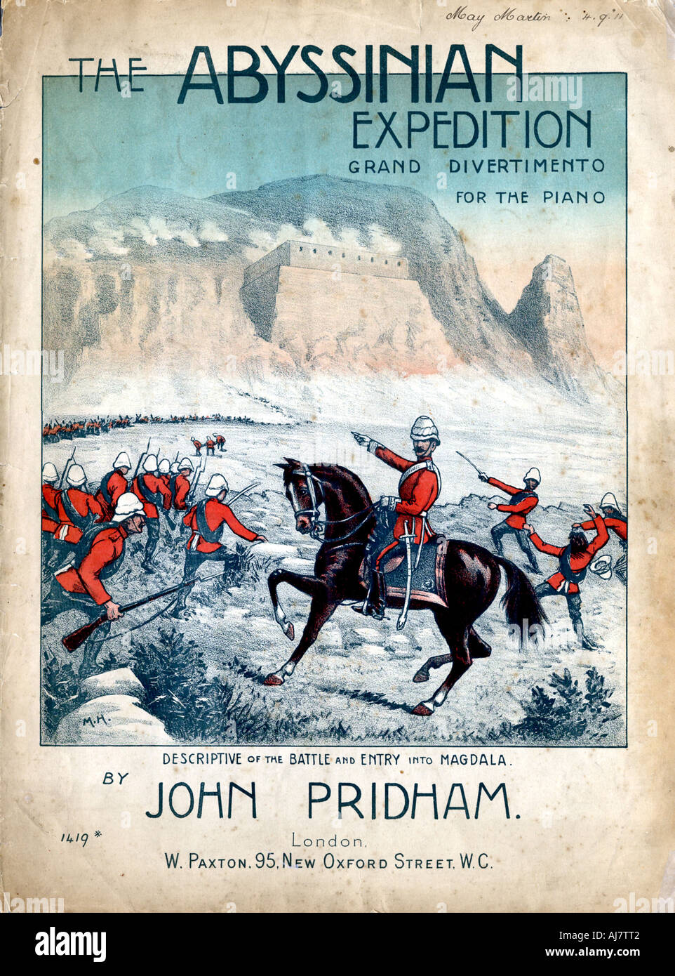 Abyssinia 1868 hi-res stock photography and images - Alamy