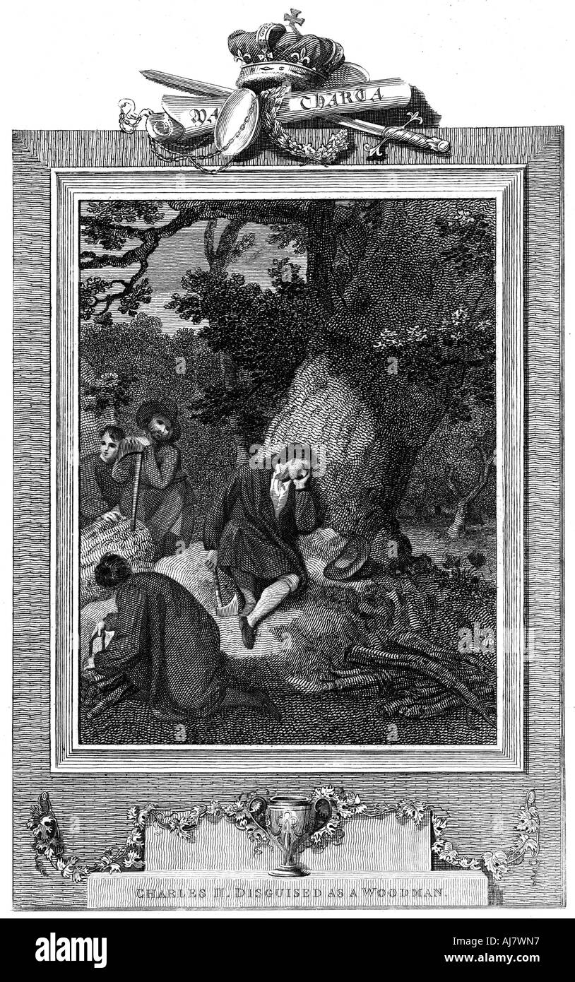 Charles ii tree hi-res stock photography and images - Alamy
