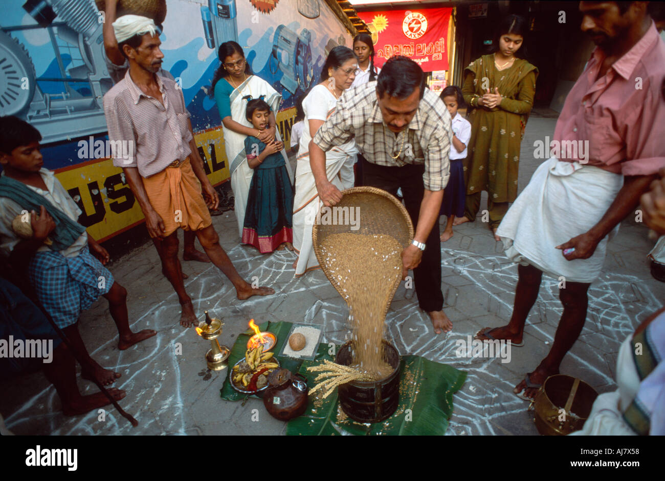 Temple india prasad hi-res stock photography and images - Alamy