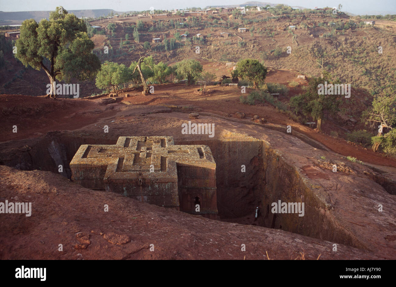 Lalibela bet giorgis church hi-res stock photography and images - Alamy