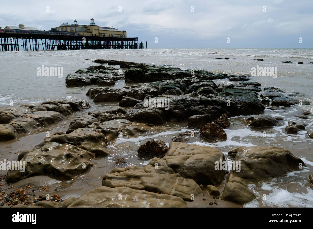 Hastings Pier, East Sussex, England Stock Photo - Alamy