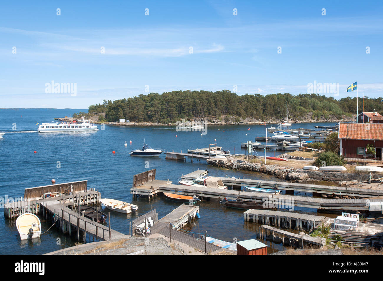 SWEDEN STOCKHOLM ARCHIPELAGO SANDHAMN Stock Photo - Alamy
