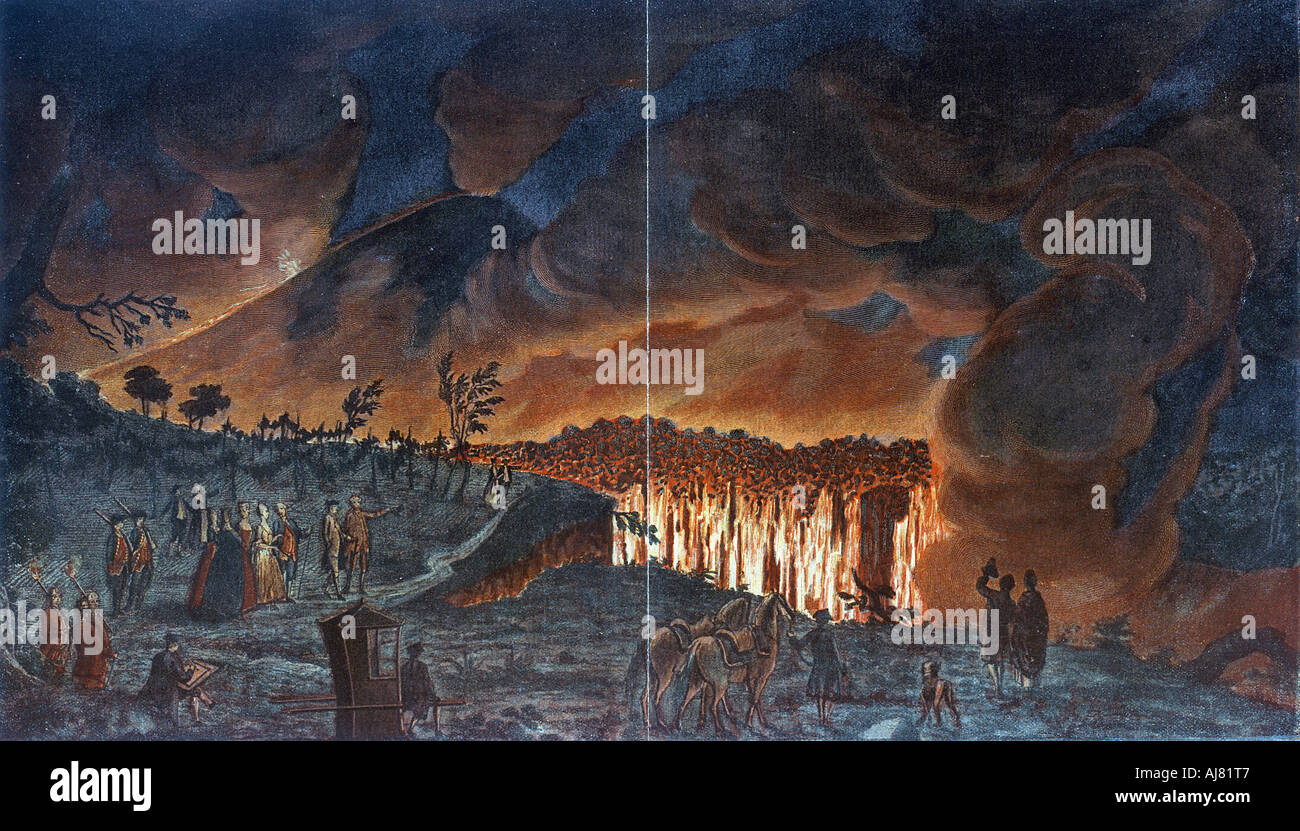 Eruption of vesuvius hi-res stock photography and images - Alamy
