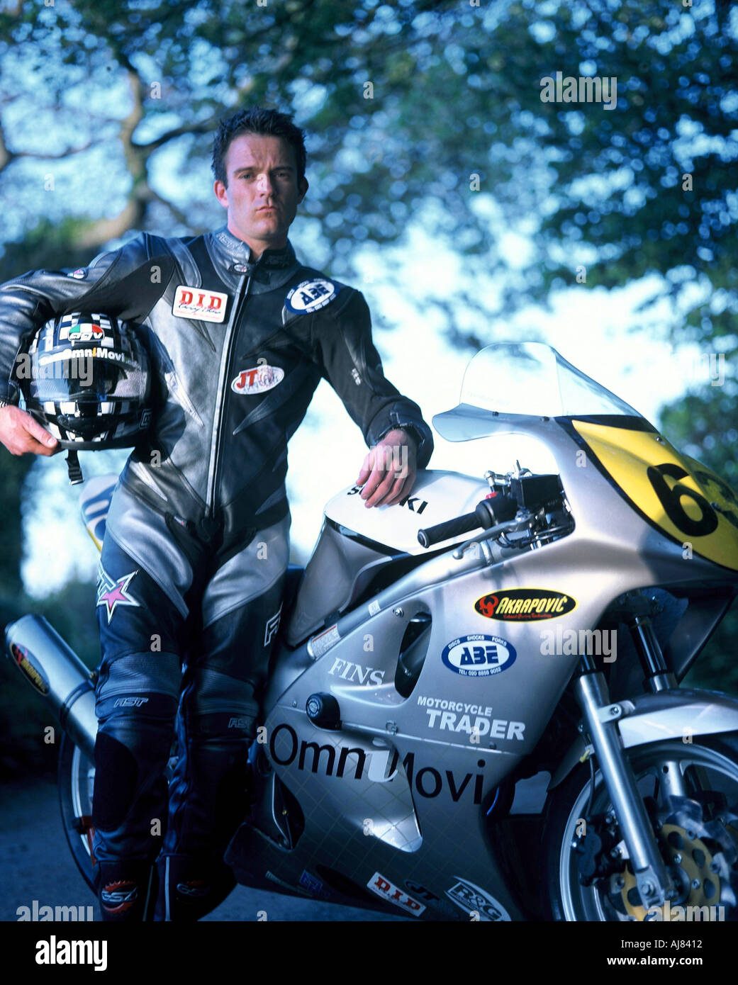 Suzuki Mini Twins Champion Stock Photo - Alamy