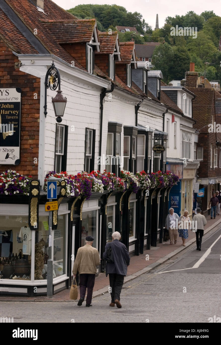 Lewes sussex road hi-res stock photography and images - Alamy