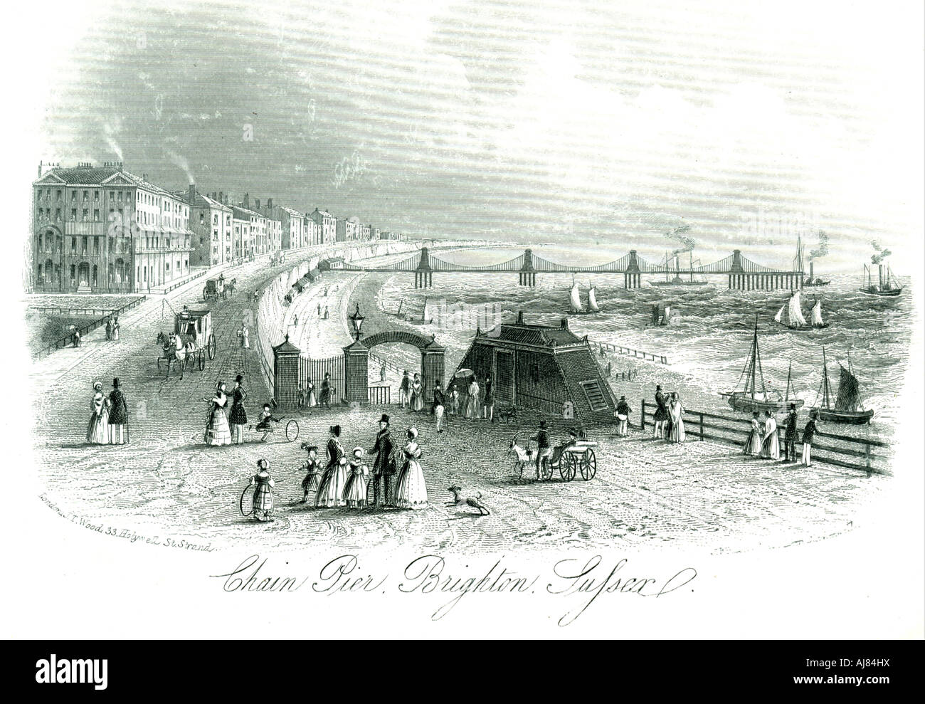 The chain pier brighton hi-res stock photography and images - Alamy