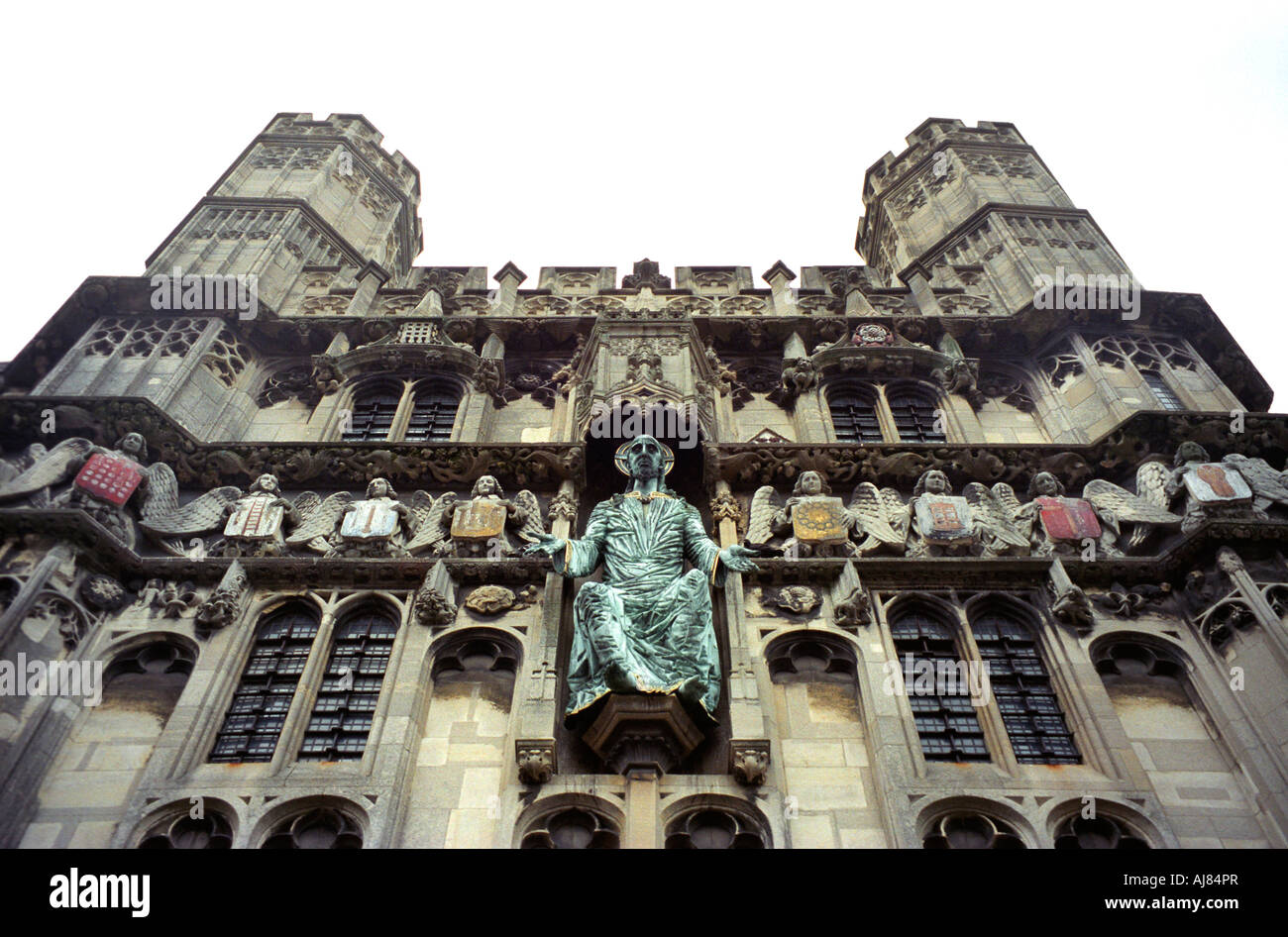 Cathedral Gate to Canterbury Cathedral in Canterbury England May 2000 ...