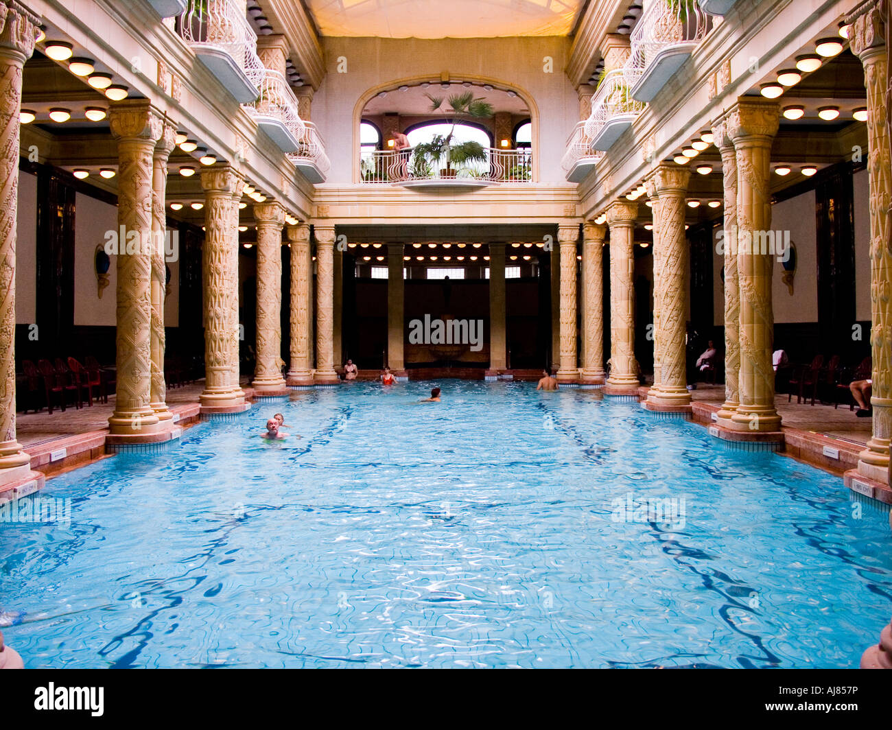 Gellert Baths Budapest, Hungary Stock Photo - Alamy