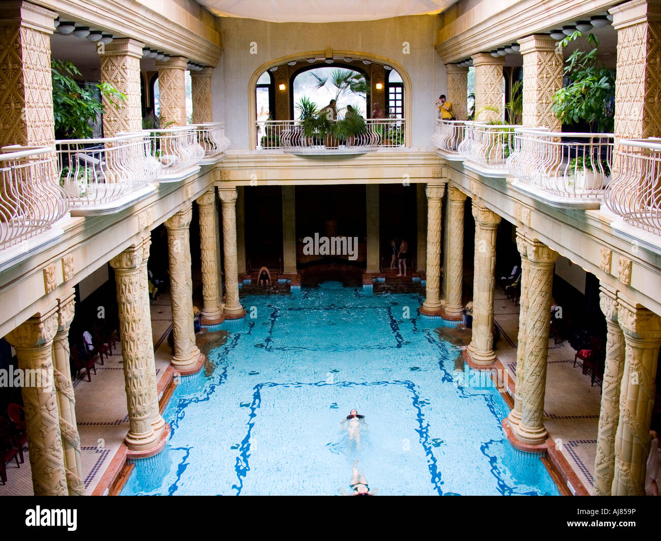Gellert Baths Budapest, Hungary Stock Photo - Alamy