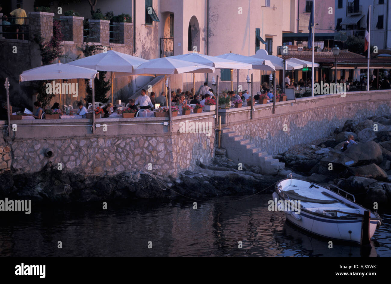 Elba sea cafe hi-res stock photography and images - Alamy