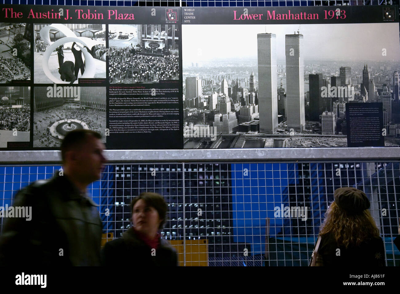 People visit Ground Zero to remember and mourn the 9 11 2001 terrorist ...