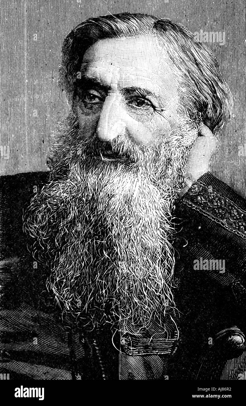 'General' William Booth, evangelical social worker and founder of the ...