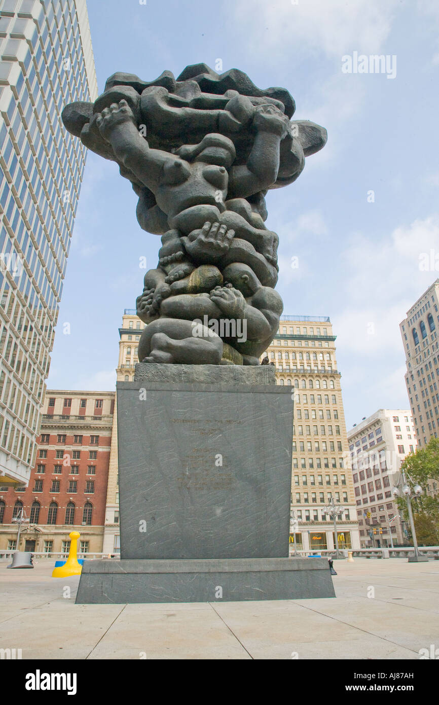 A large statue called Government of the People Located across the ...