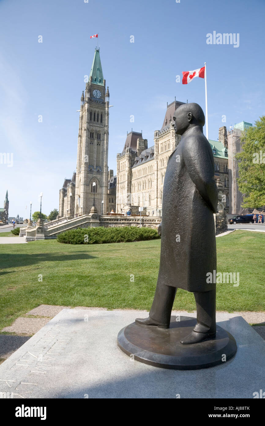 The canadian prime minister william lyon mackenzie king hi-res stock ...