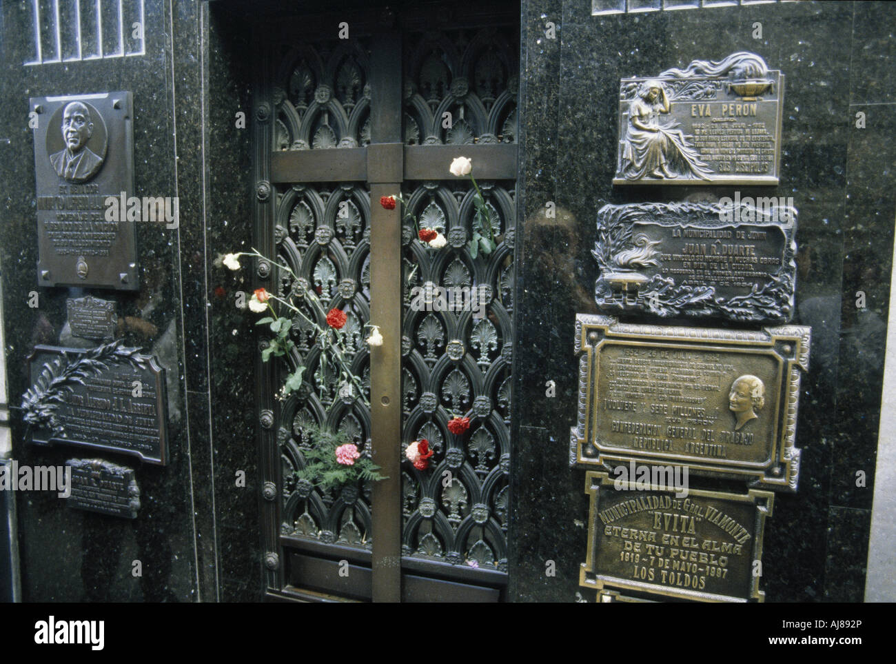 Eva peron grave tomb hi-res stock photography and images - Alamy