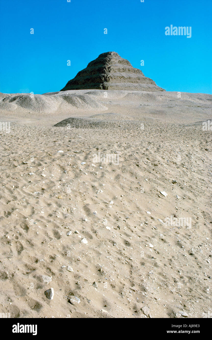 Zoser pyramid in Egypt Stock Photo - Alamy
