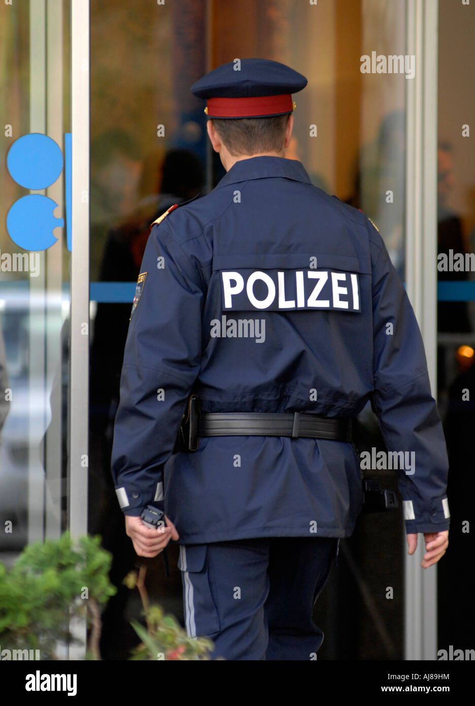 OPEC building, security, Vienna, Austria Stock Photo - Alamy