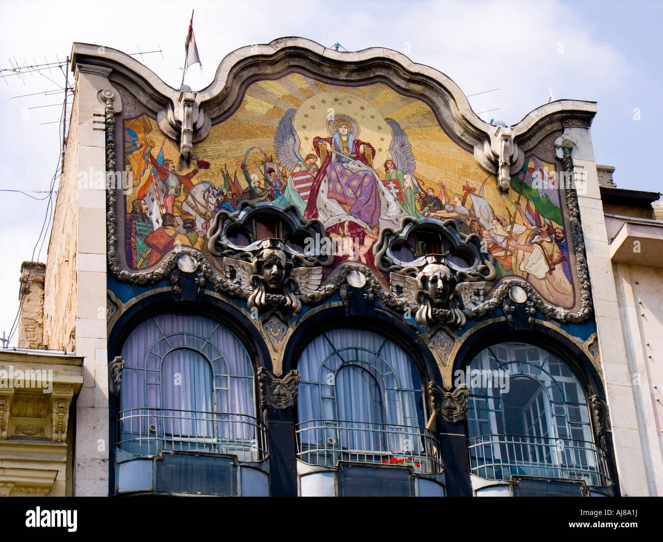 Liberty architecture, Budapest, Hungary Stock Photo - Alamy