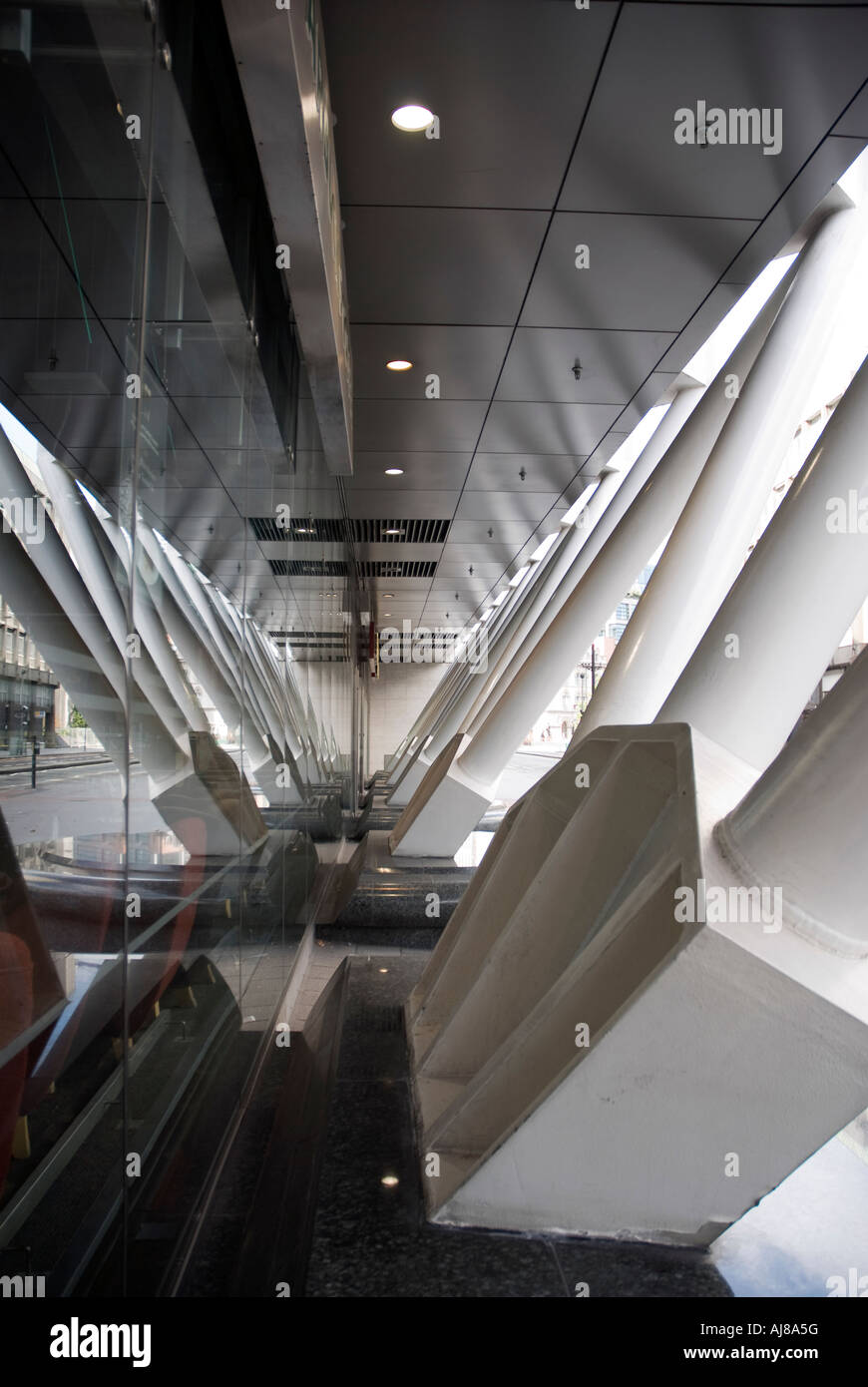 City Thameslink Station Stock Photo - Alamy