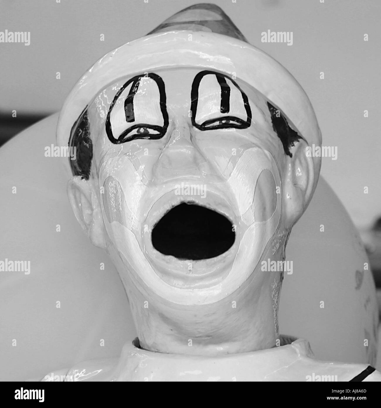 Man clown Black and White Stock Photos & Images - Alamy