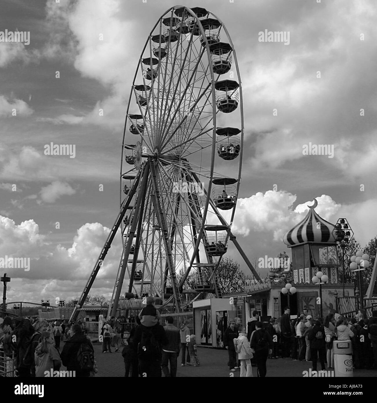 The big wheel Stock Photo - Alamy