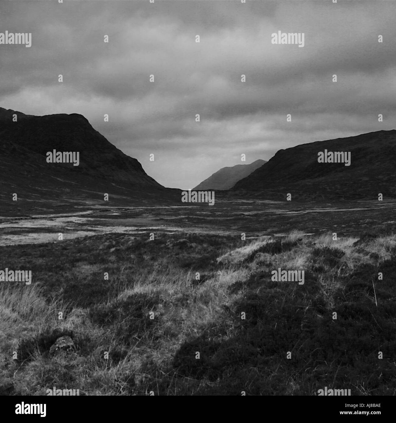 Scottish mountains Black and White Stock Photos & Images - Alamy