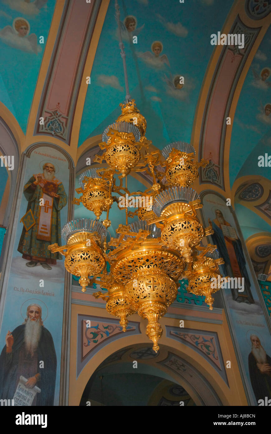 Israel Jerusalem Interior of The holy Trinity Cathedral Stock Photo - Alamy