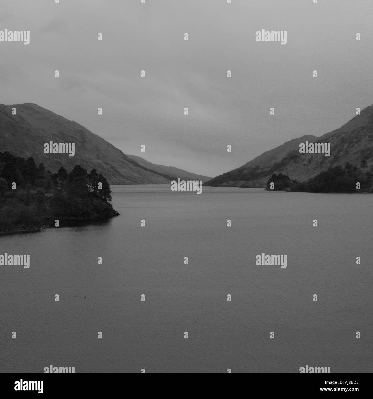Scottish hills black and white hi-res stock photography and images - Alamy