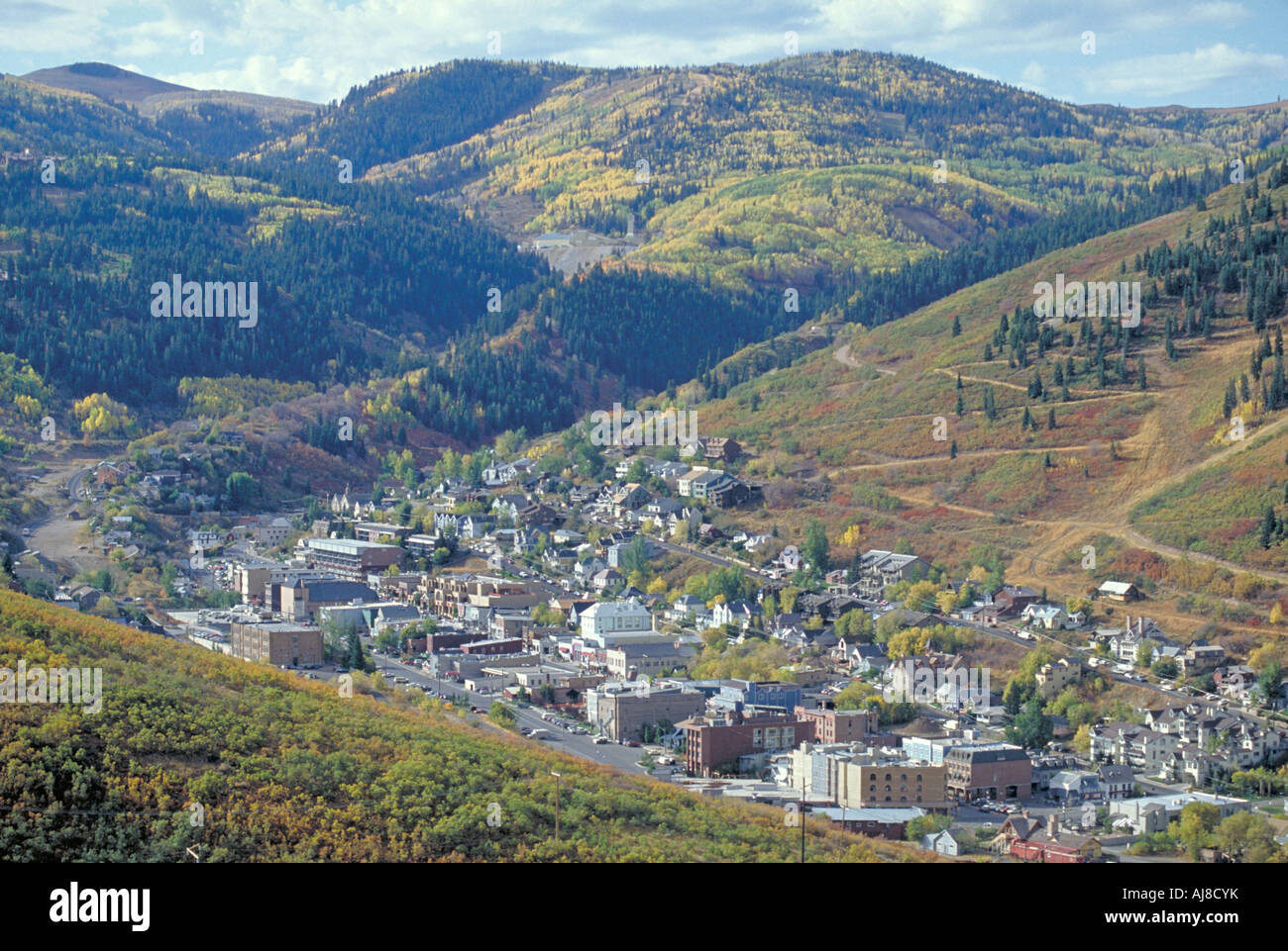 Rural town park hi-res stock photography and images - Alamy