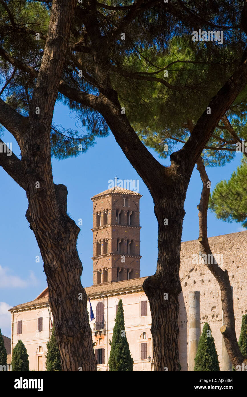 Rome trees frame hi-res stock photography and images - Alamy