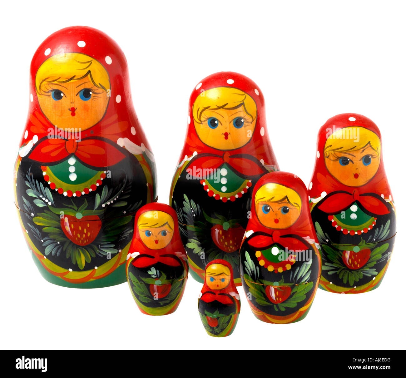 Russian Nesting Dolls Stock Photo - Alamy