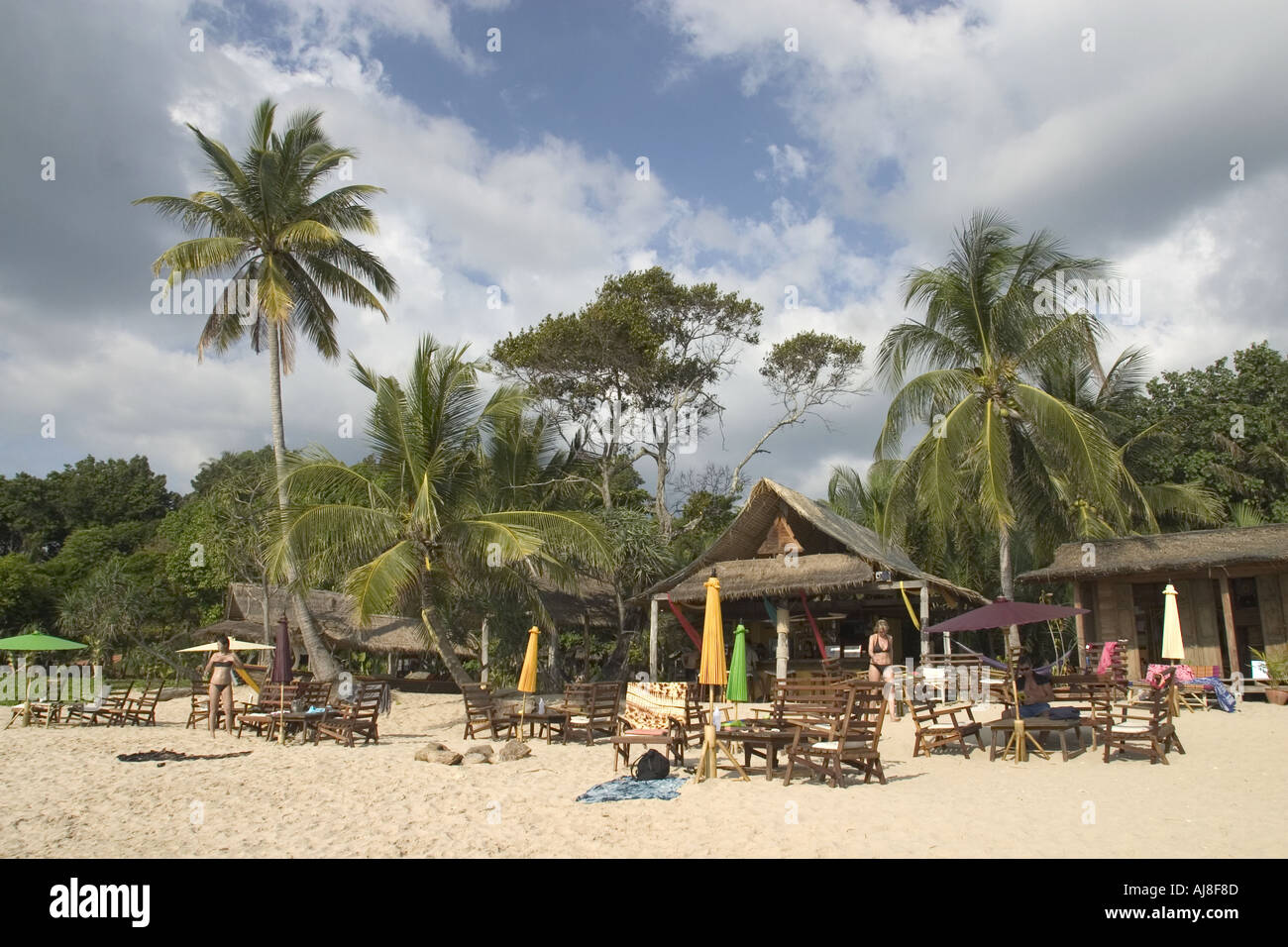 Beach Scene Ko Lanta Thailand Stock Photo - Alamy
