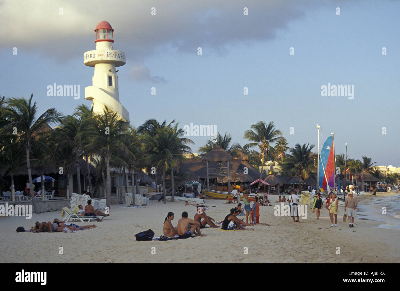 Playa el faro mexico hi-res stock photography and images - Alamy