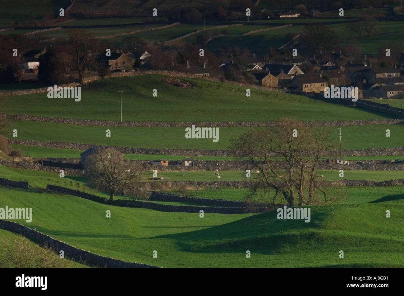 Wharfedale Yorkshire Dales Stock Photo - Alamy