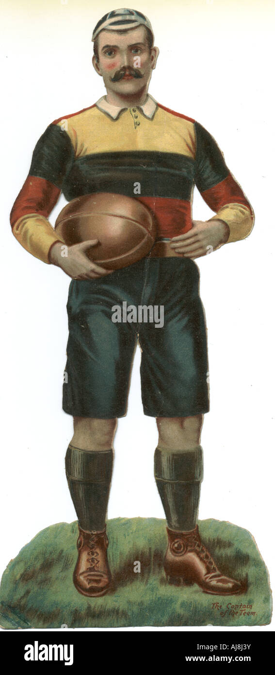 Vintage rugby player hi-res stock photography and images - Alamy
